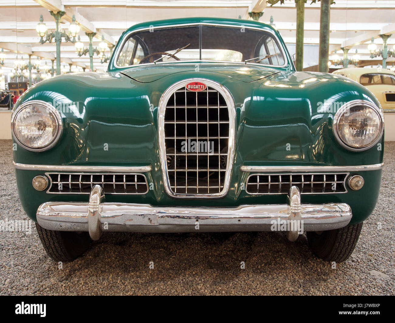 This 1951 Bugatti Type 57SC Ghia is a rare and iconic luxury car ...