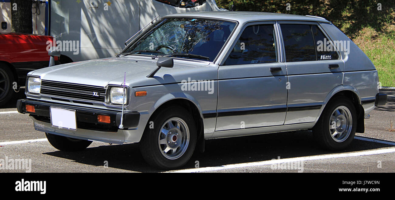 1980 1982 Toyota Starlet XL Stock Photo - Alamy