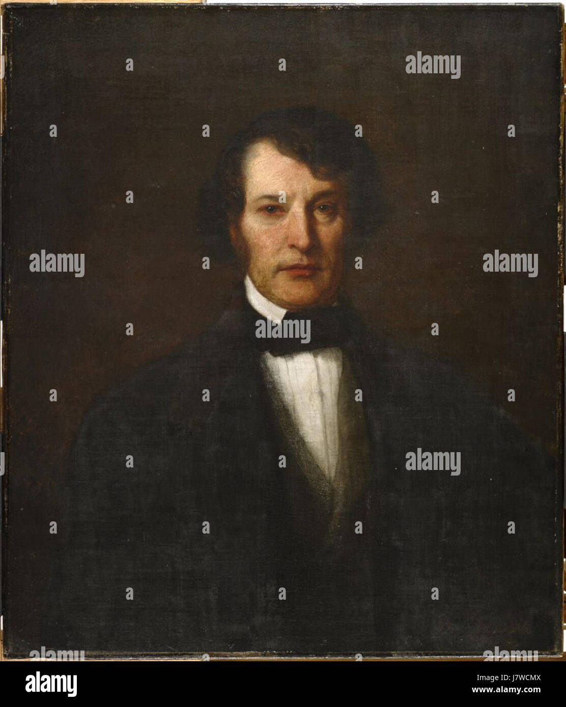 This portrait of Charles Sumner, painted by William Henry Furness Jr ...