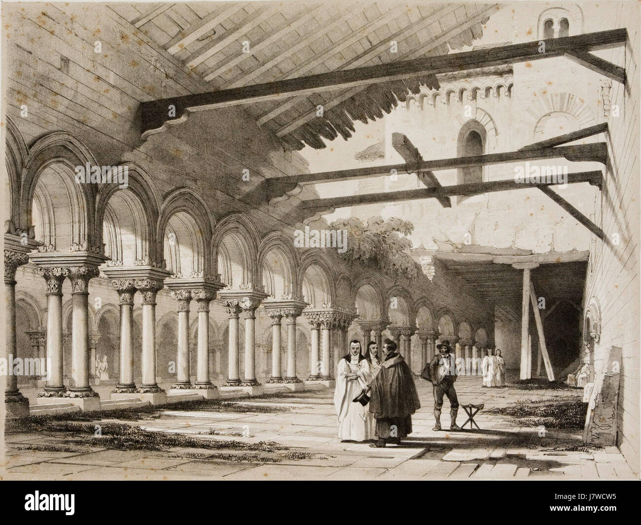 This photograph, captured by Villaamil Benoist in 1850, shows the ...