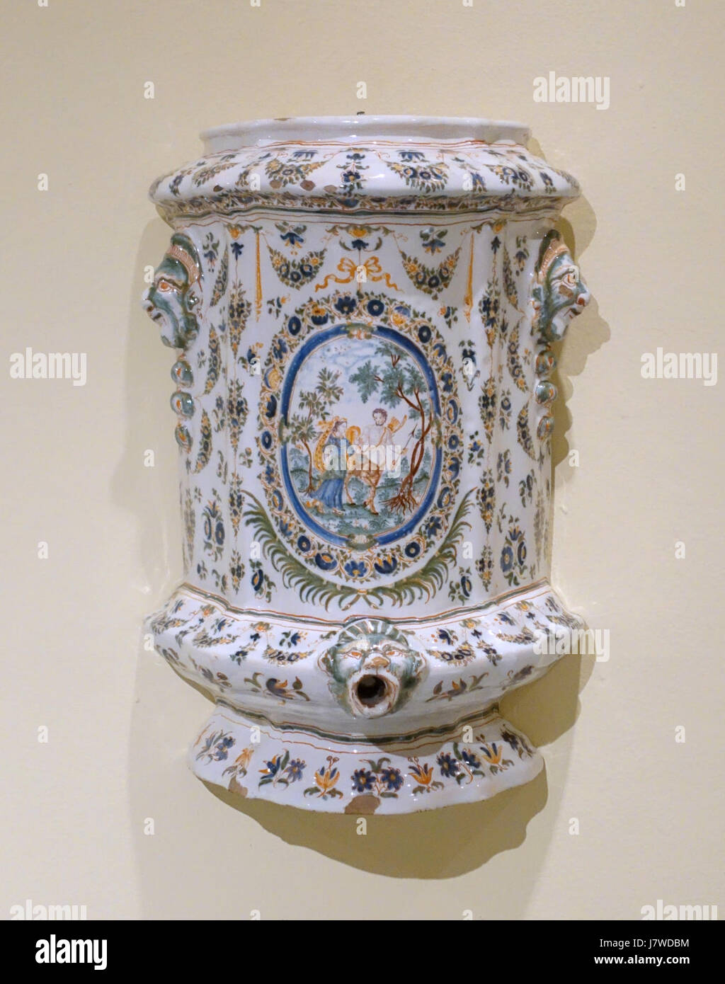 Aquamanil deposit, probably Fabrica Olerys Laugier, Moustiers, France ...