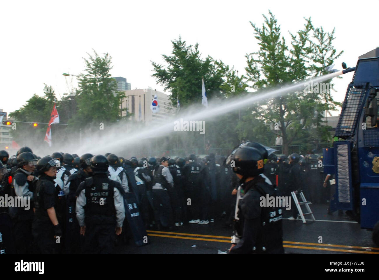 The 2008 anti-US beef protests in South Korea were sparked by concerns ...