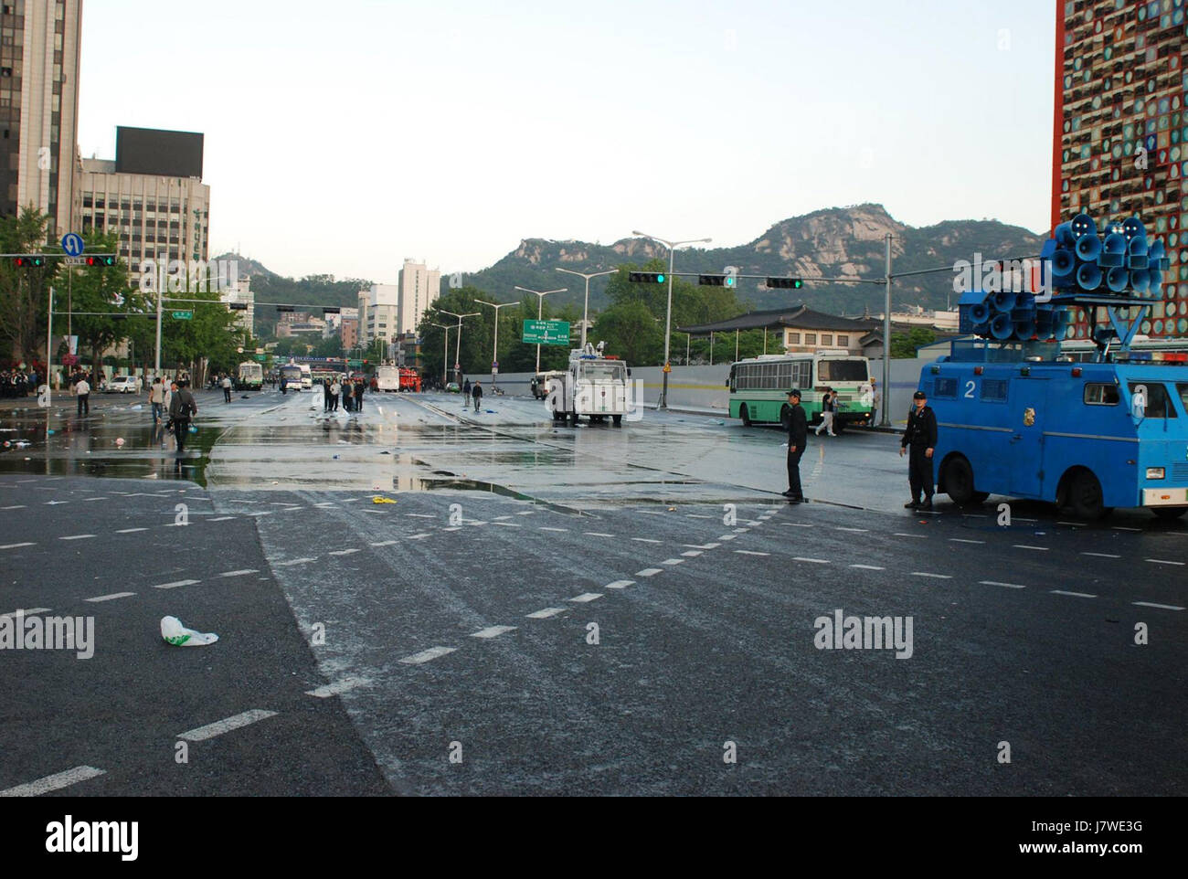 The 2008 Anti-US Beef Riot in South Korea was a significant event where ...