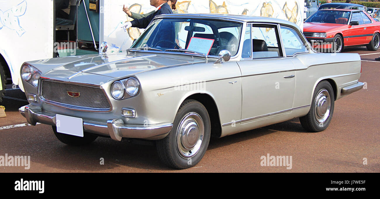 The 1962 Prince Skyline Sport Coupe is a classic Japanese car known for ...