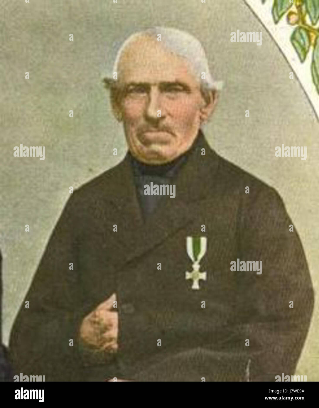 Carl Gottlob Boden, an artist, created 'Boden mit Albrechtsorden,' a ...