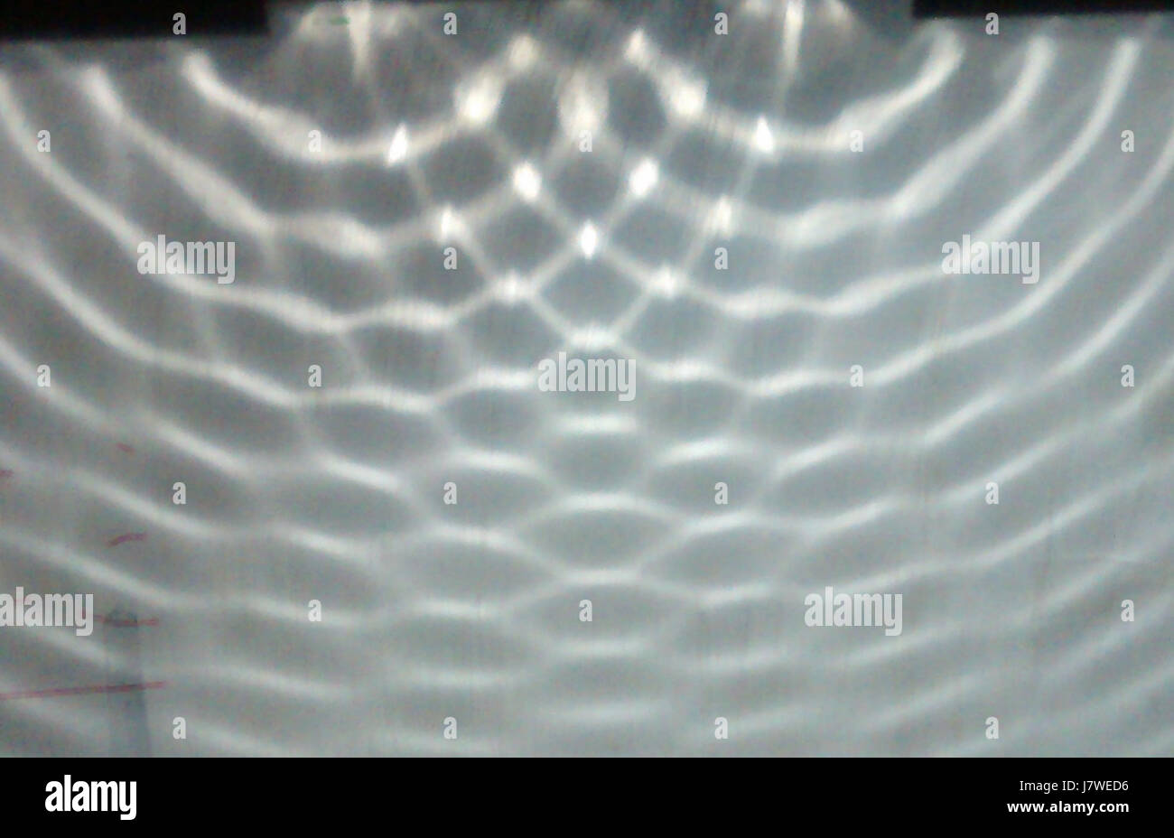 2 Source Interference as observed in the Ripple Tank. Bright Spots Can ...