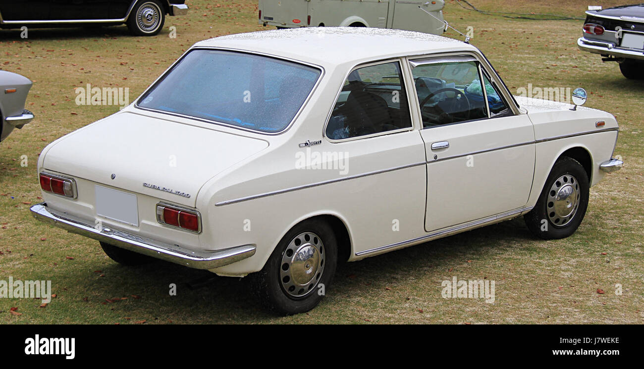 1968 Subaru 1000 Sports Sedan rear Stock Photo - Alamy