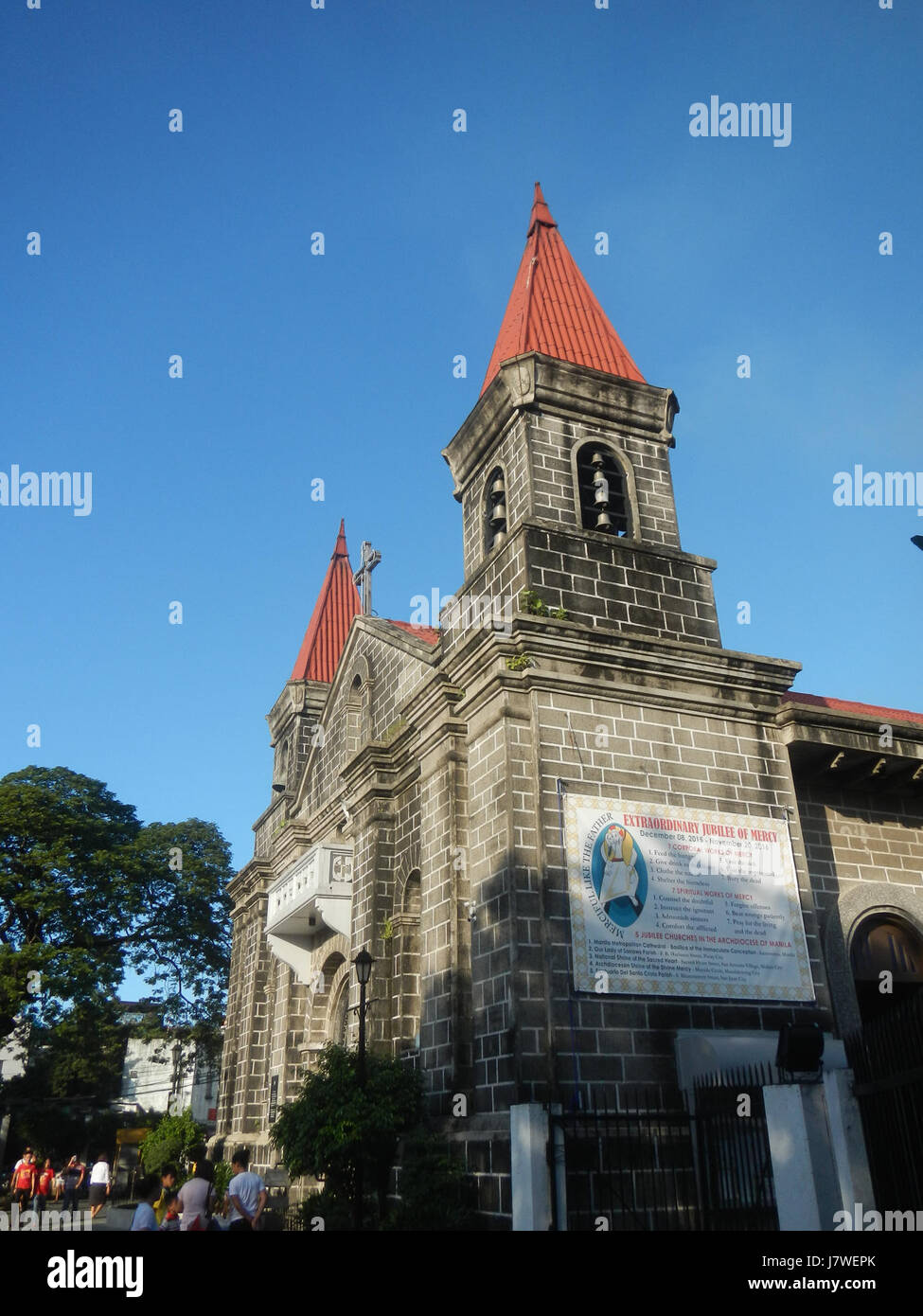 This image shows the San Felipe Neri Parish Church located in Poblacion ...