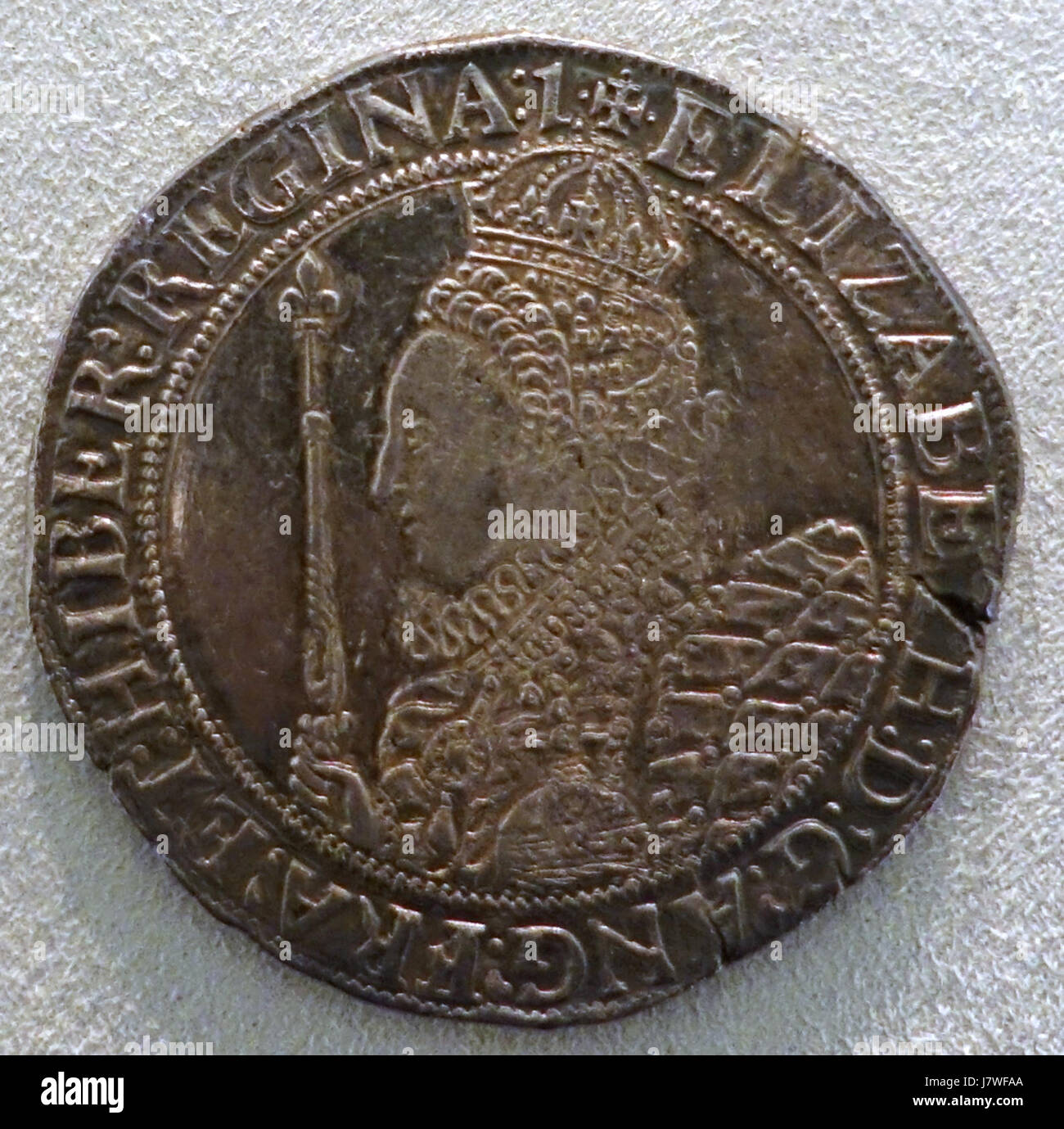 Crown, Elizabeth I, England, 1558 1603 Bode Museum DSC02755 Stock Photo ...