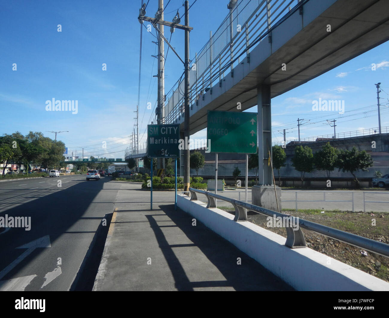 09940 Footbridge Marcos Highway Bridge Highway Marikina City 23 Stock ...