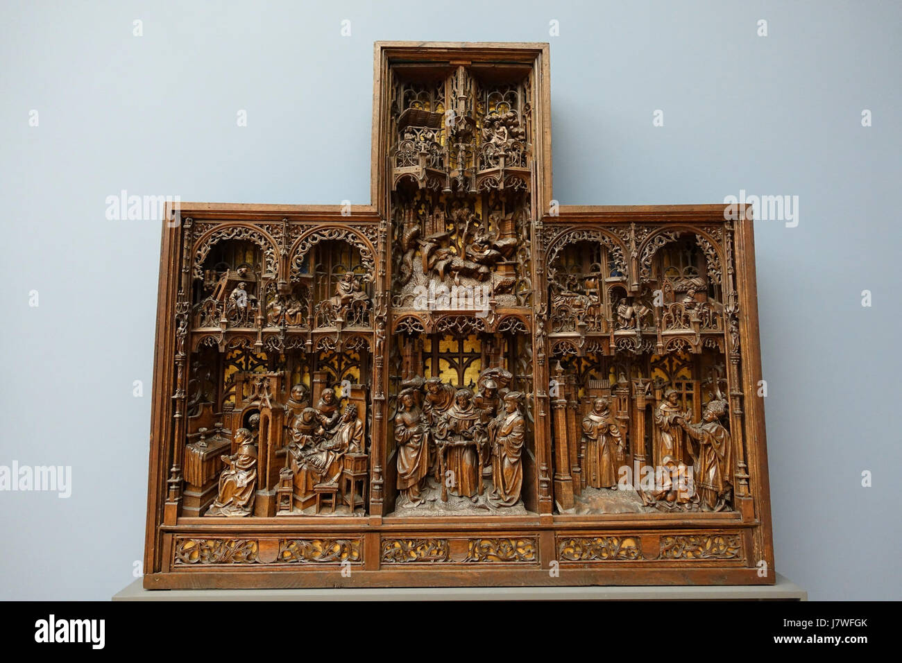 Altarpiece with Scenes from the Life of St. Francis of Assisi, by the ...