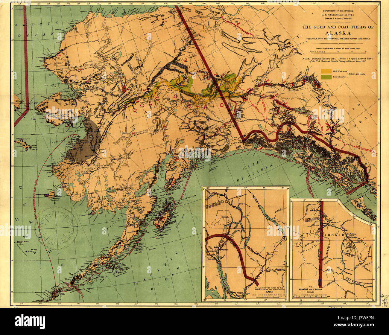 Canadian prospecting yukon hi-res stock photography and images - Alamy