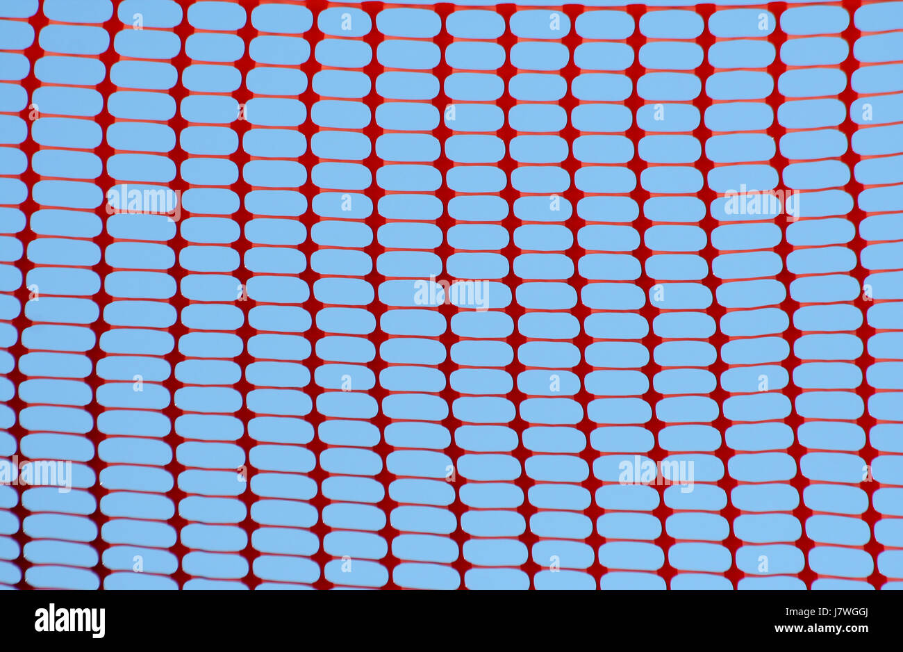 blue outside barrier plastic synthetic material fence fence in fencing ...