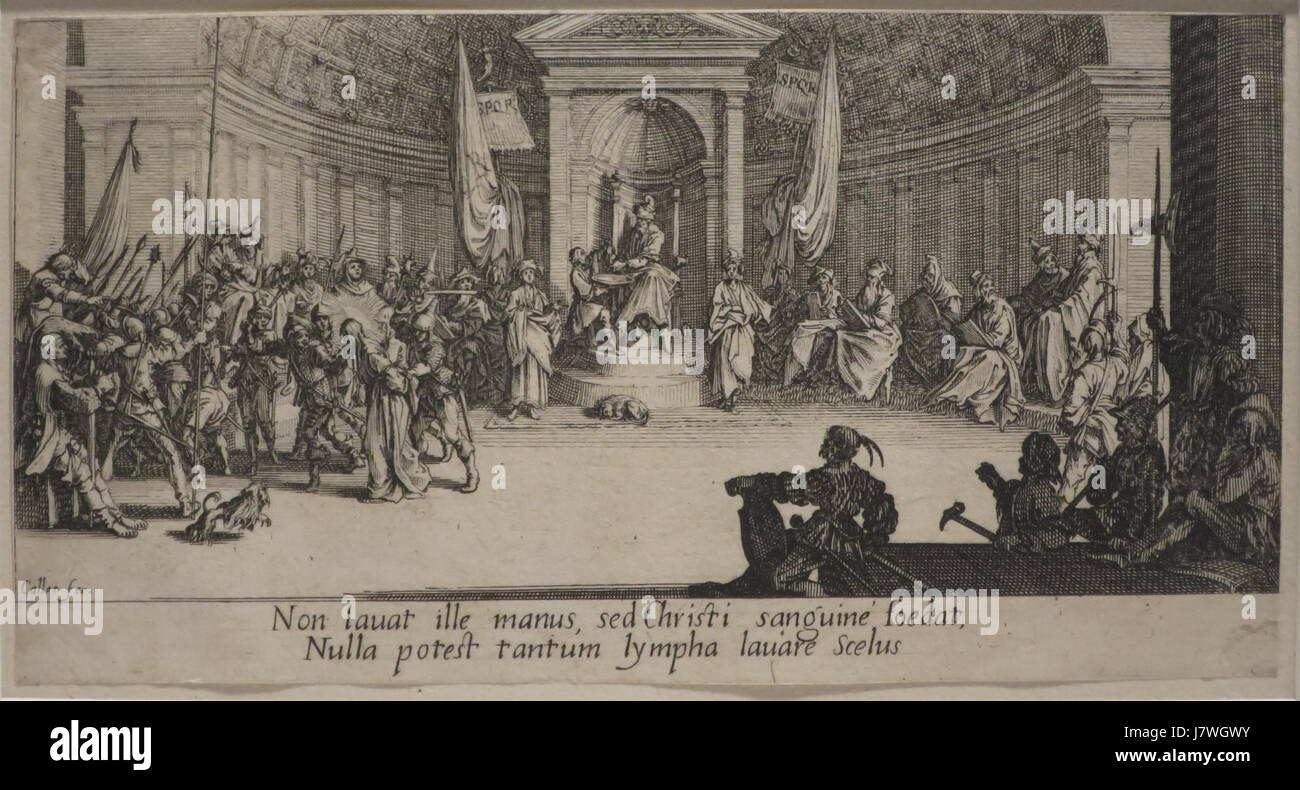 'The Condemnation to Death' is a work by Jacques Callot, depicting the ...