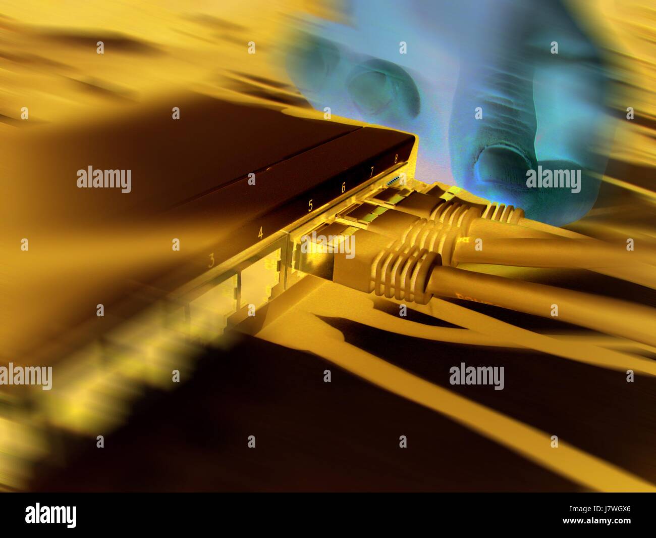 communication connection connectivity interface annexation plug router ...