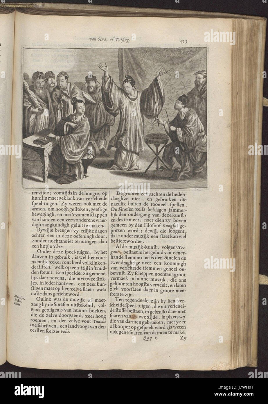 A historical representation from 1670, possibly showcasing an event or ...