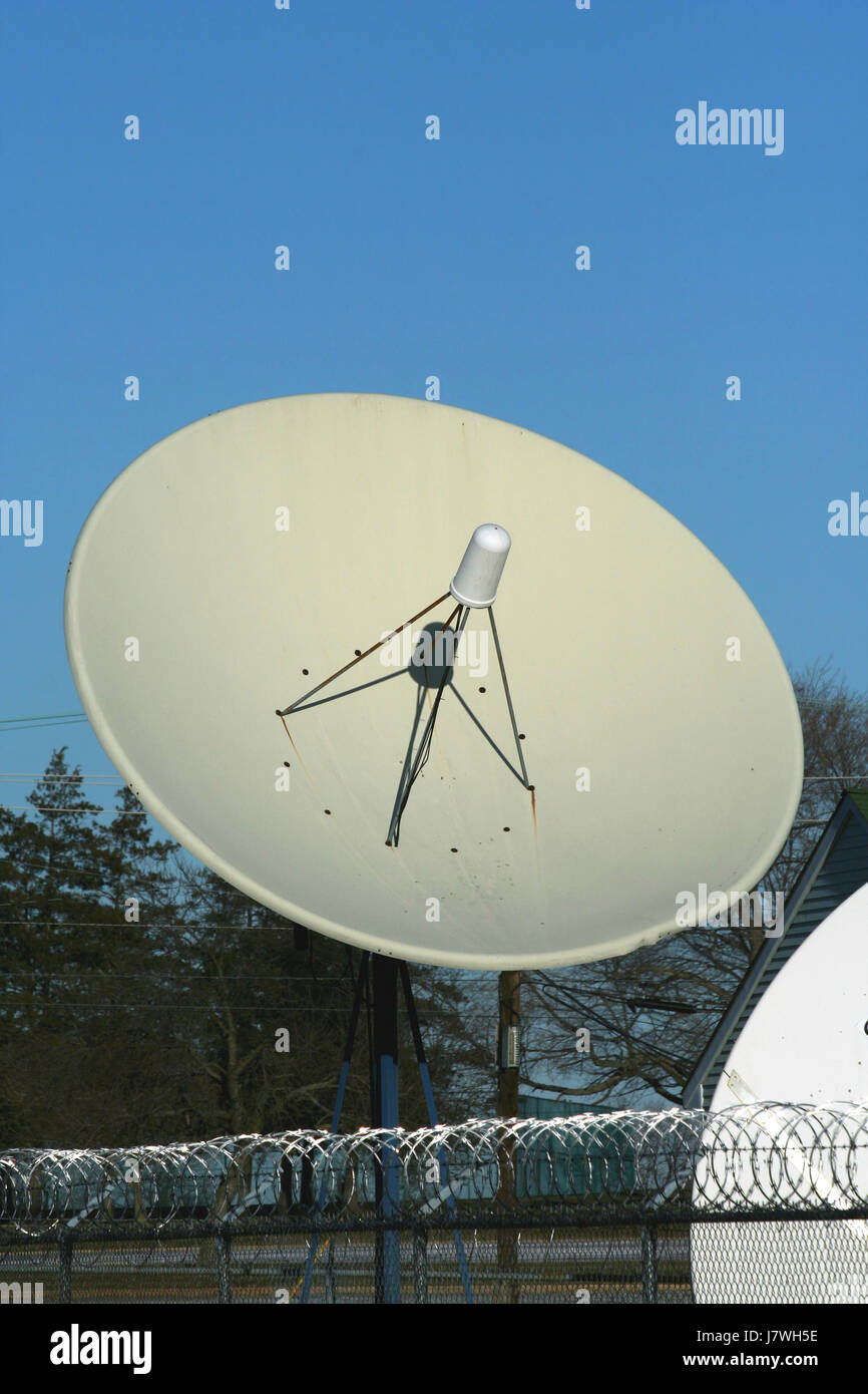 communication satellite antenna radio food dish meal technology ...