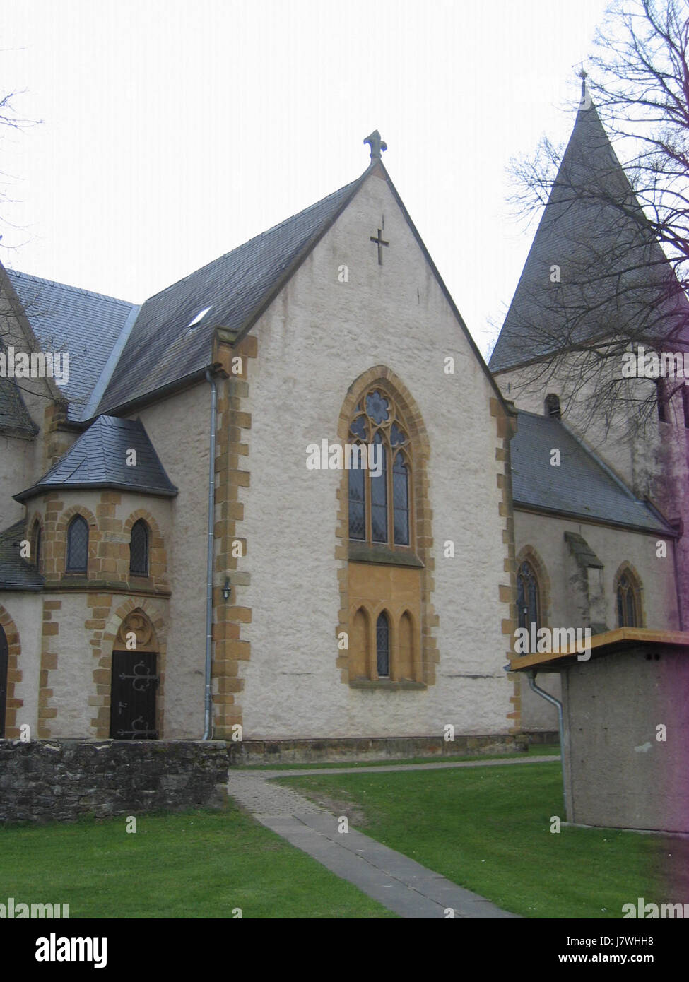 This photograph from April 20, 2010, depicts a scene in Spenge, a town ...