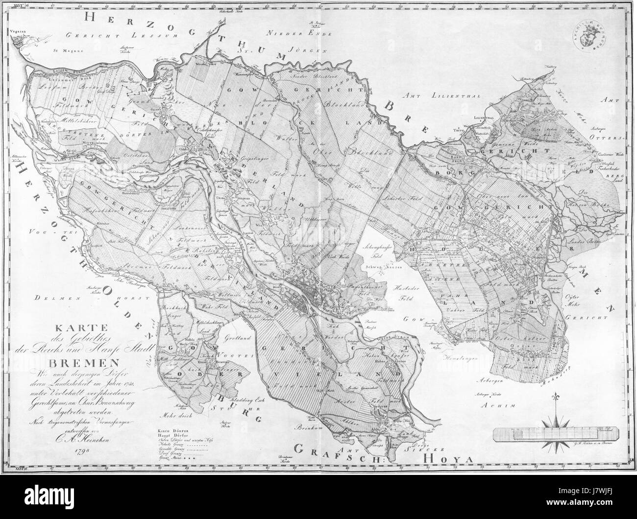 The year 1798 marked significant events in Bremen, Germany, a major ...