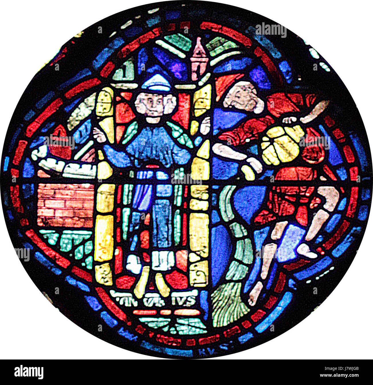 The Chartres 028 manuscript, dated 1 January, includes a representation ...