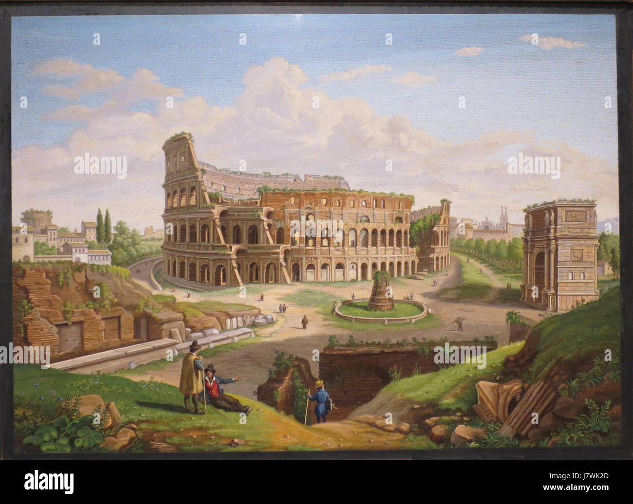 Roman colosseum 17th century hi-res stock photography and images - Alamy