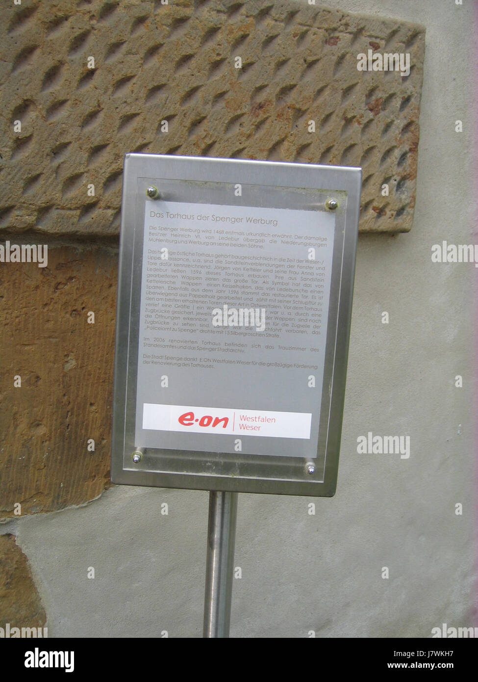 An image of Spenge, Germany, taken on April 20, 2010. The photograph ...