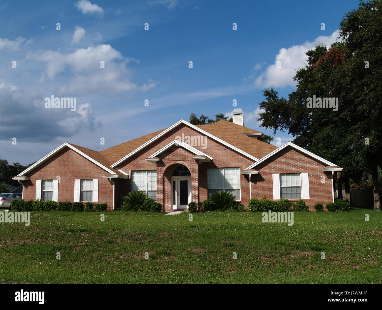 house building story brick one style of construction architecture ...