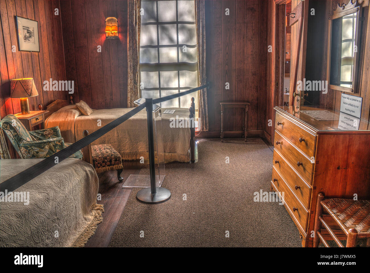 The 'little white house' refers to a specific building or location ...