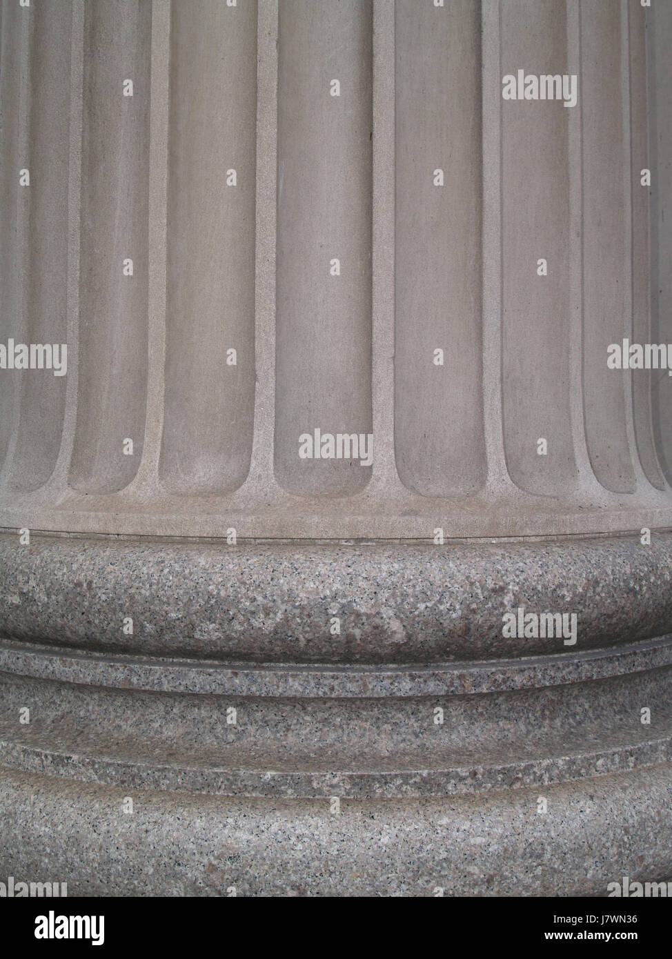 greek concrete marble classical column roman building close detail ...