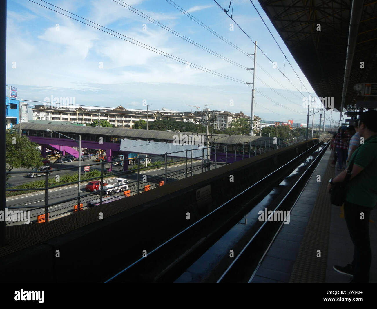 09938 Santolan LRT Station Marcos Highway 13 Stock Photo - Alamy