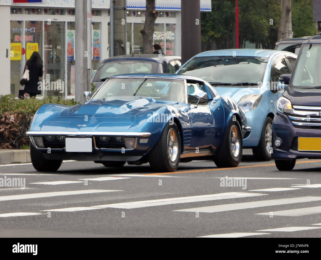 1971 Chevrolet CORVETTE (C3) front Stock Photo - Alamy
