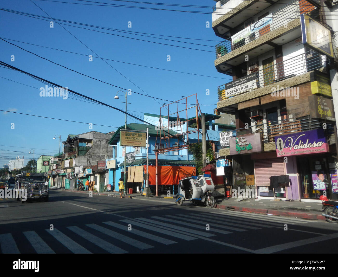 A depiction of the urban area of Barangays East Rembo and Comembo ...