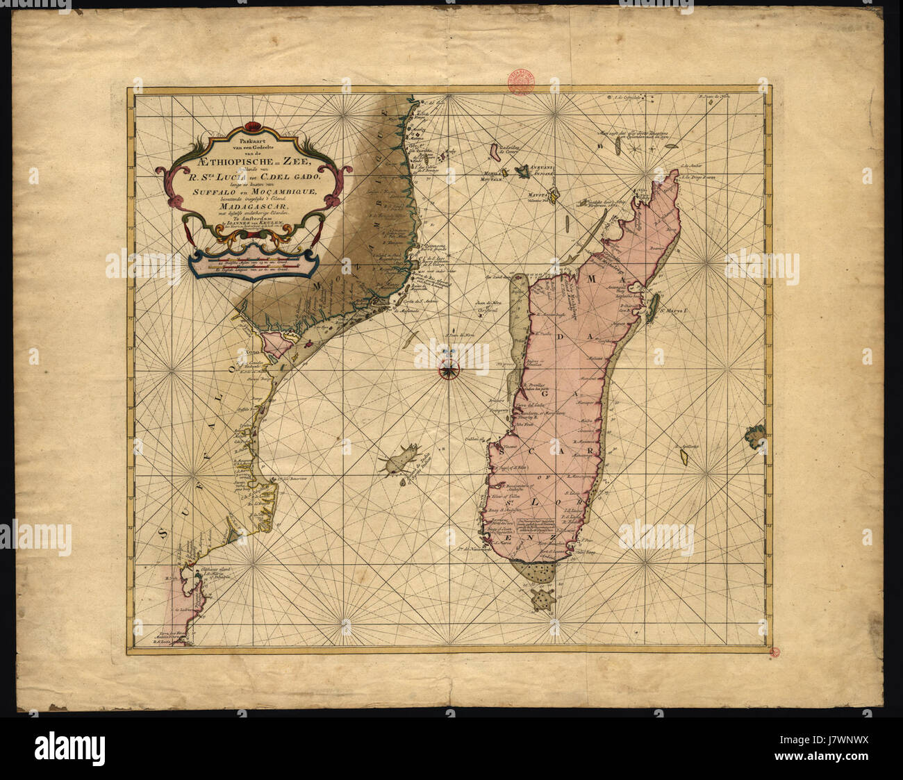 Map africa in 17th century hi-res stock photography and images - Alamy