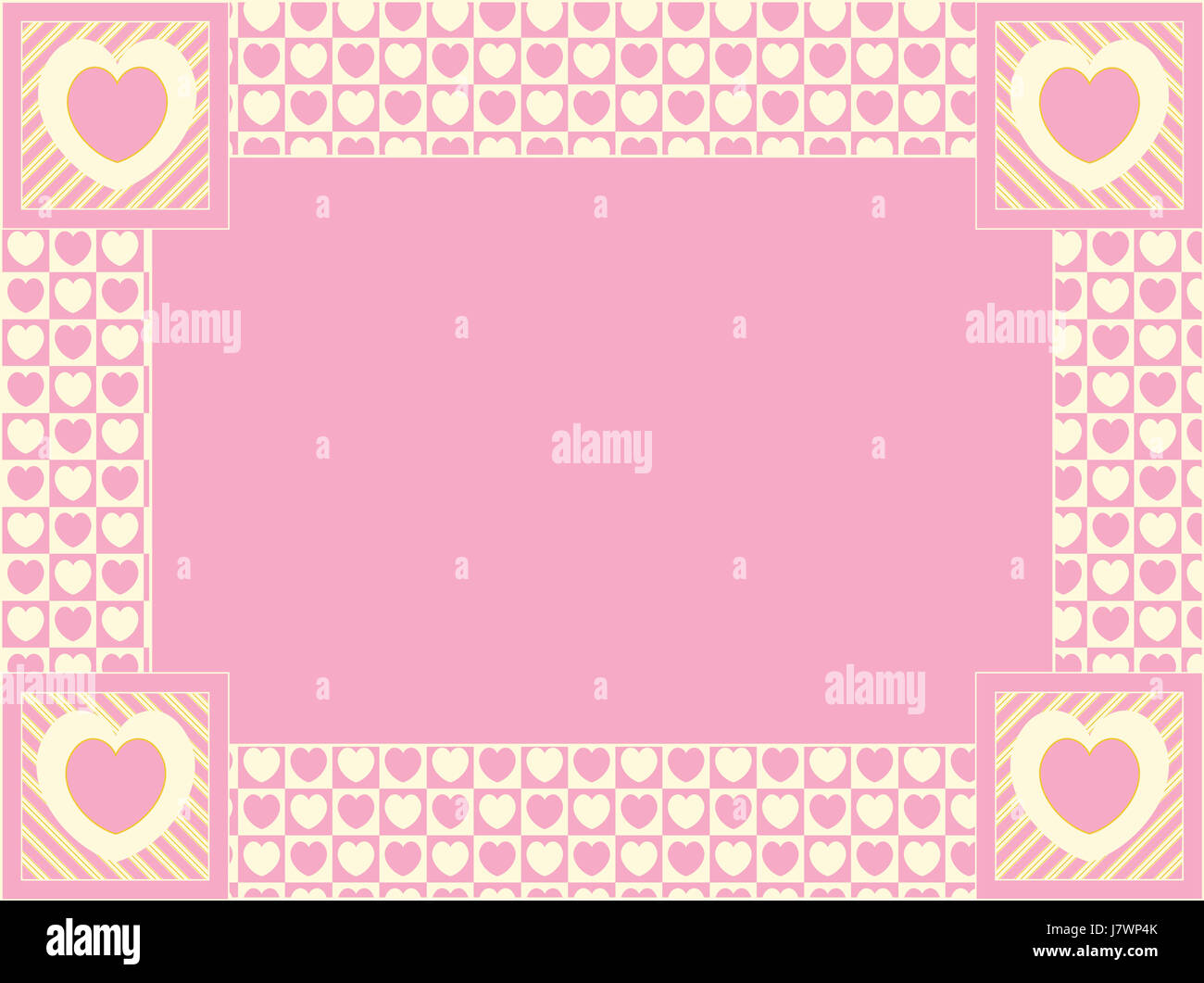 frame valentine heart framework pink stripes stripe border space emblem ... frame valentine heart framework pink stripes stripe border space emblem ...