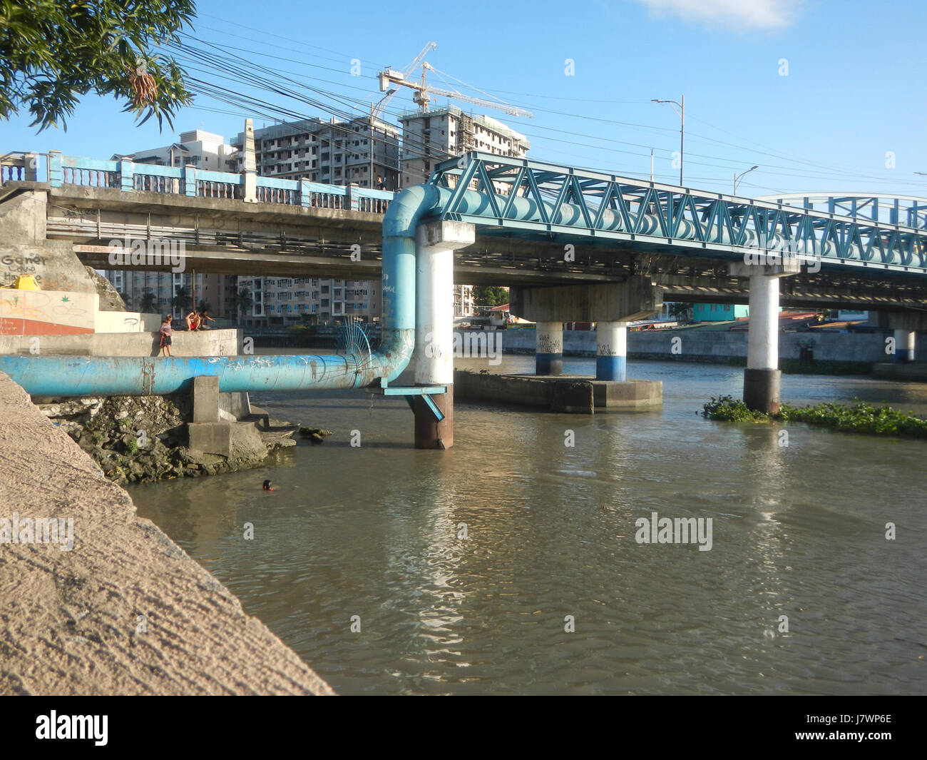 The San Joaquin Maynilad Pipelines, located near Bambang Bridge in ...