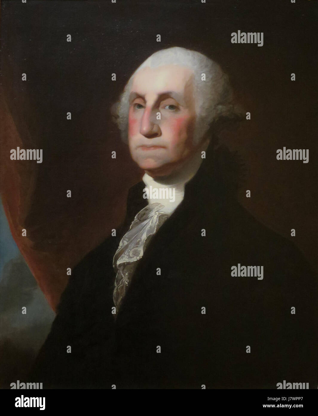 'President George Washington' by Gilbert Stuart, El Paso Museum of Art ...