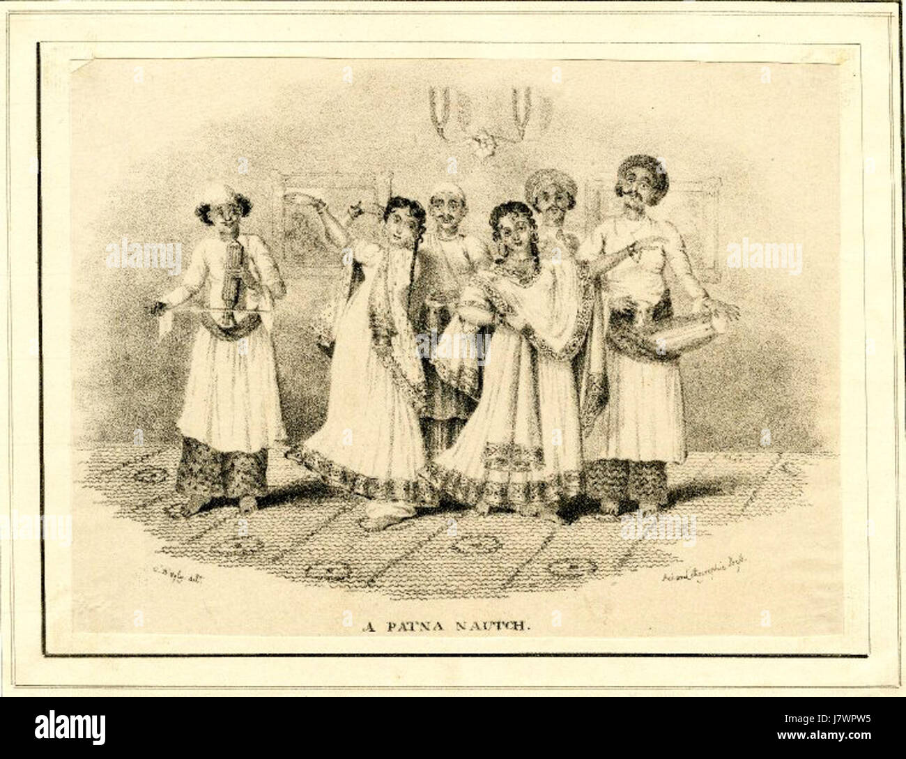Nautch dance hi-res stock photography and images - Alamy