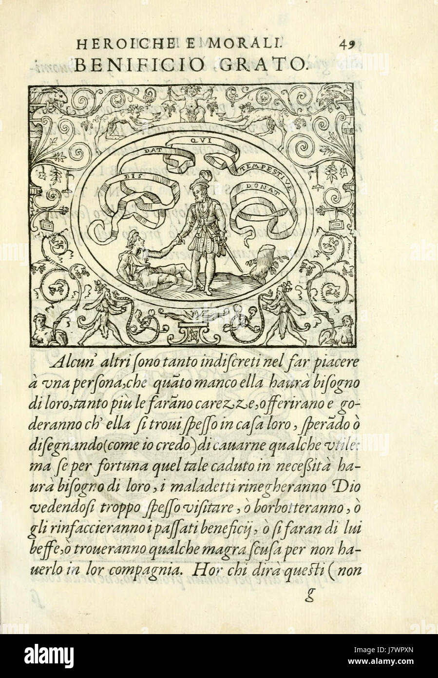 Beneficio Grato refers to a historical term, possibly related to a ...