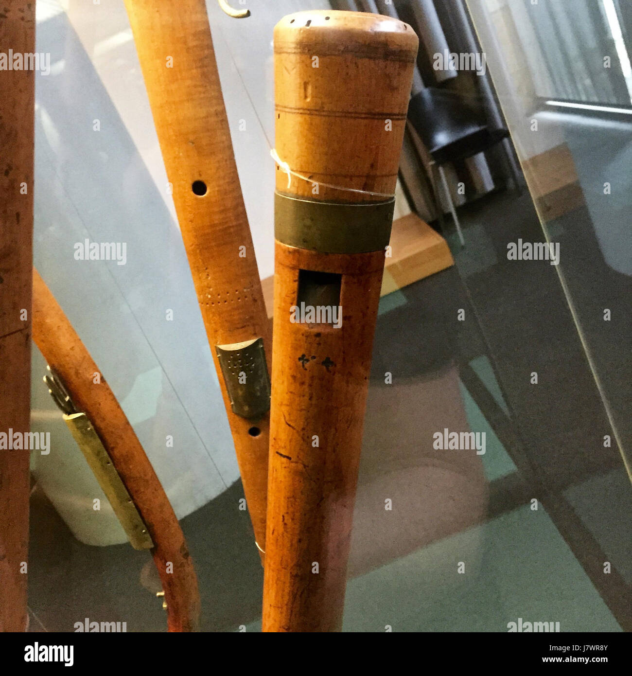 This 16th-century basset recorder, created by Hans Rauch, is a ...