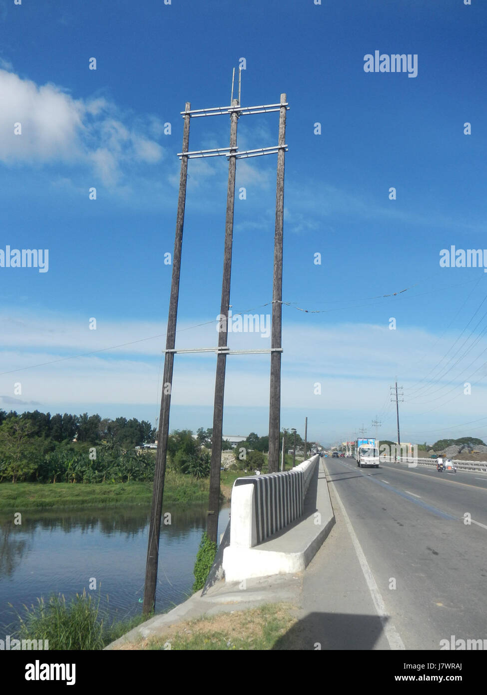 The Santa Maria Bridge 8, located in Santa Maria, Bulacan, spans over ...