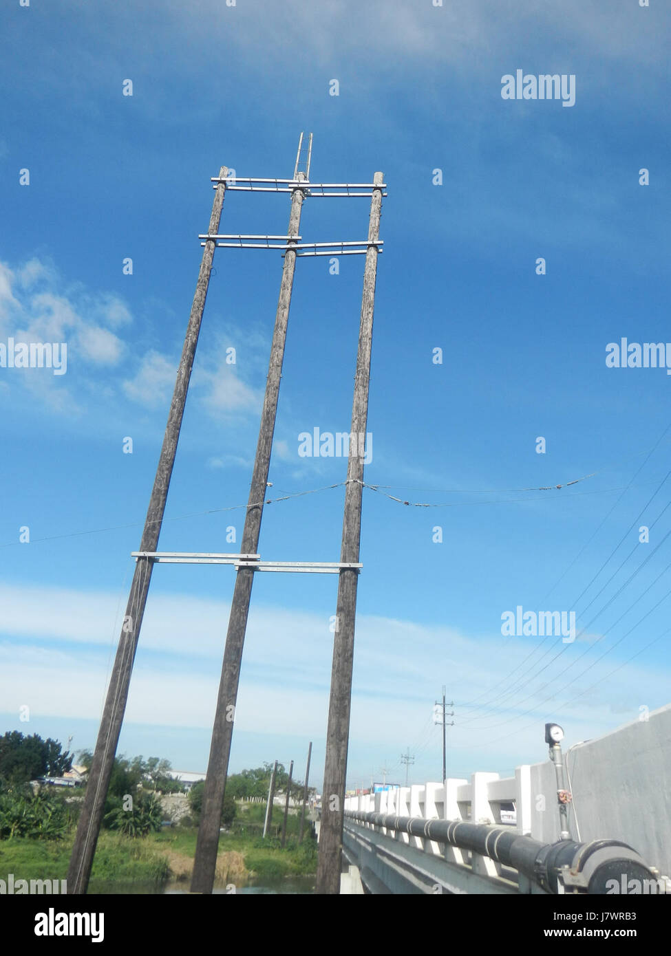 The Santa Maria Bulacan Bridge 13, located along the Lalakhan Santa ...