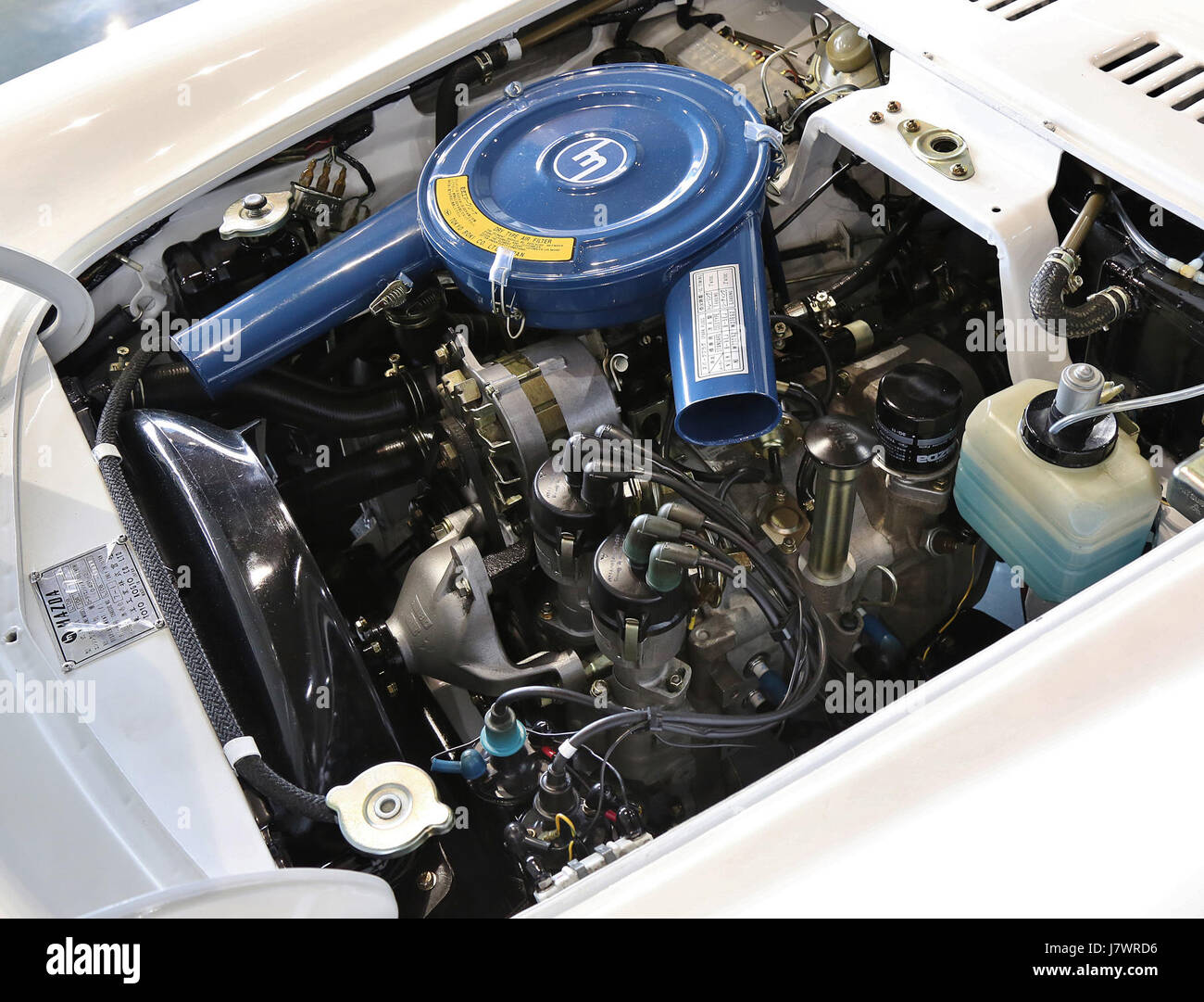 1972 Mazda 10A engine Stock Photo - Alamy