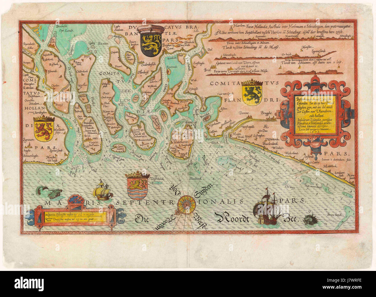 The '1583 Zeeusche Eijlanden' refers to a historical map or publication ...