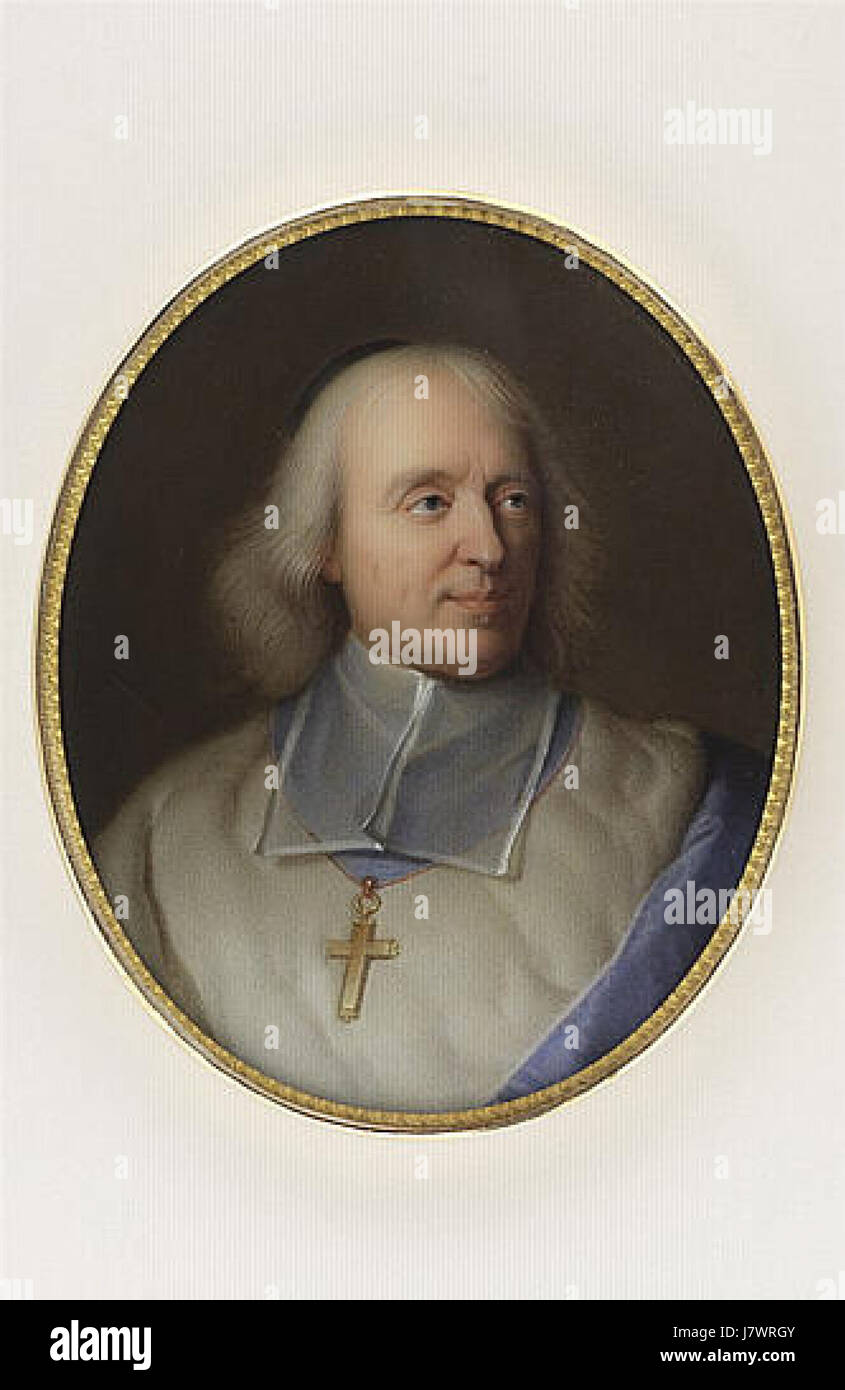 Bossuet par Rigaud Joconde 22 Stock Photo - Alamy
