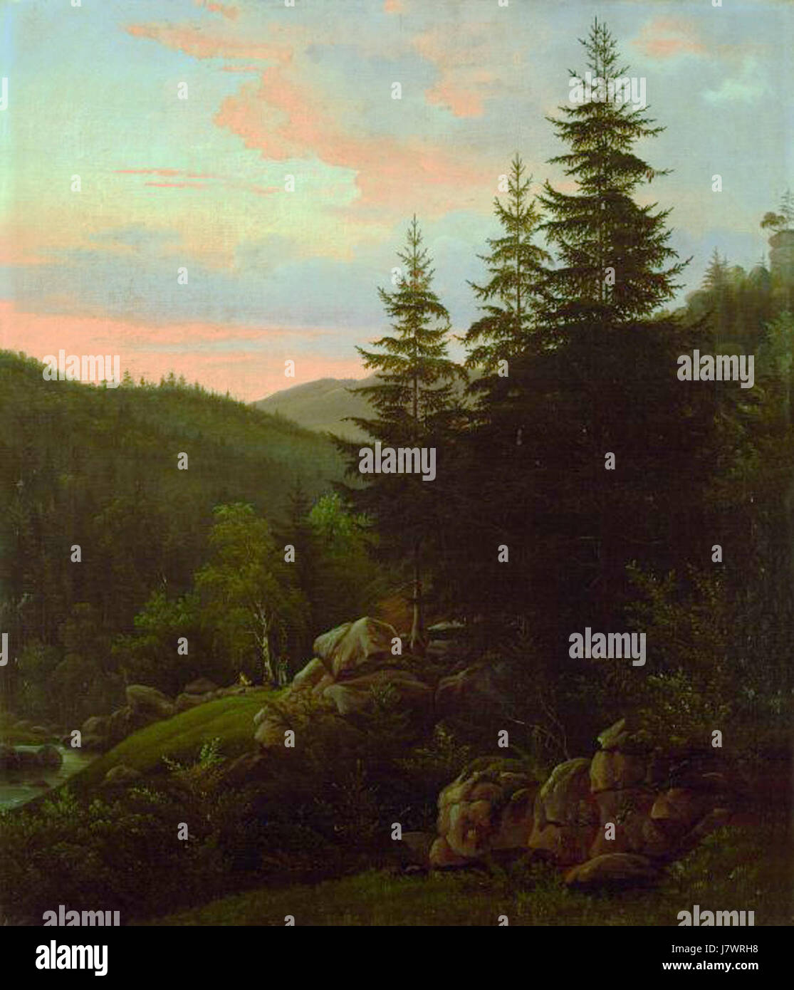 Carl Christian Sparmann was a German artist known for his landscape ...