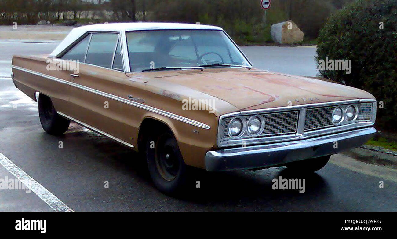 The 1966 Dodge Coronet, discovered as a barn find, is a classic ...