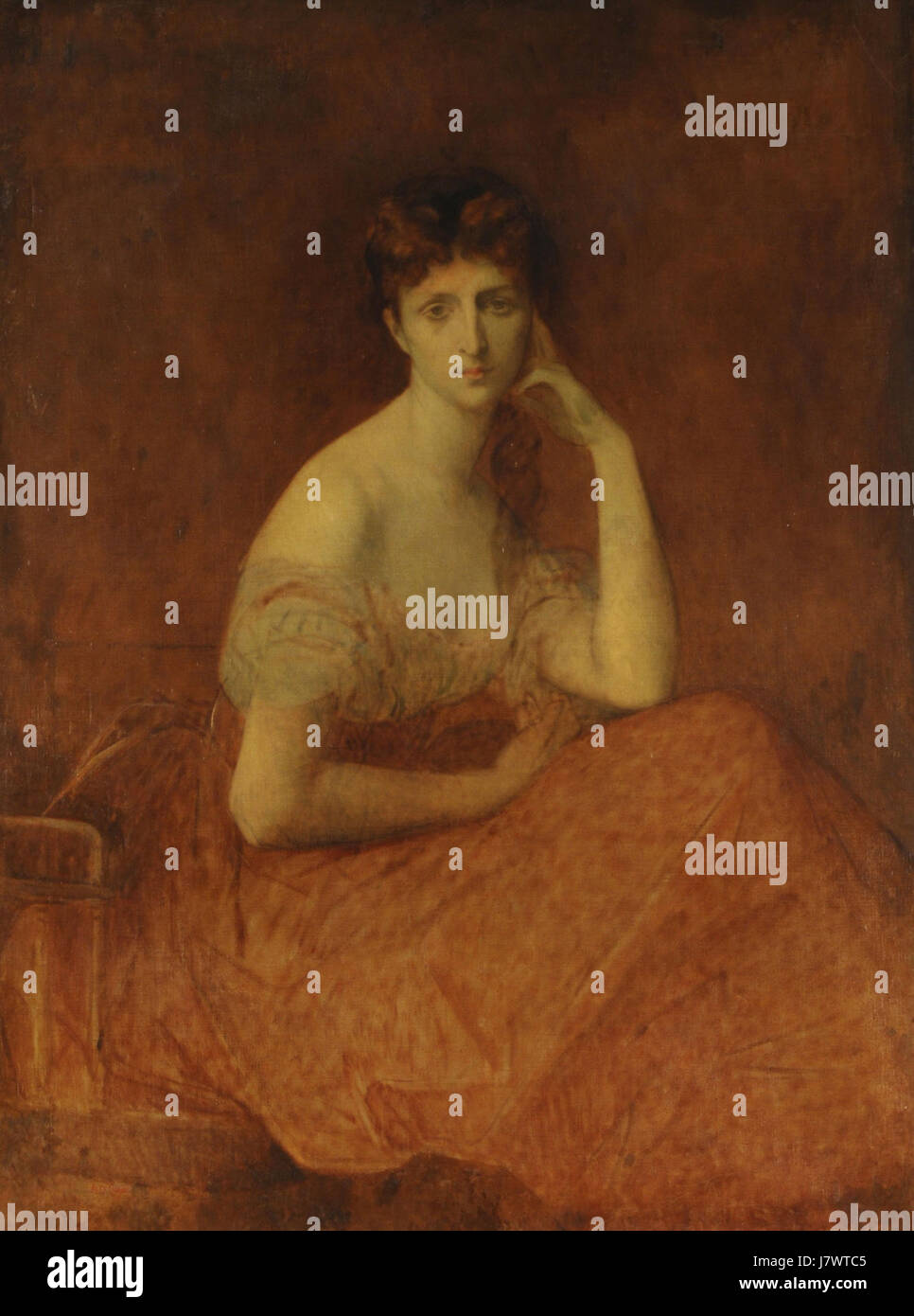 Boceto, or sketch, by Alexandre Cabanel, a French academic painter ...