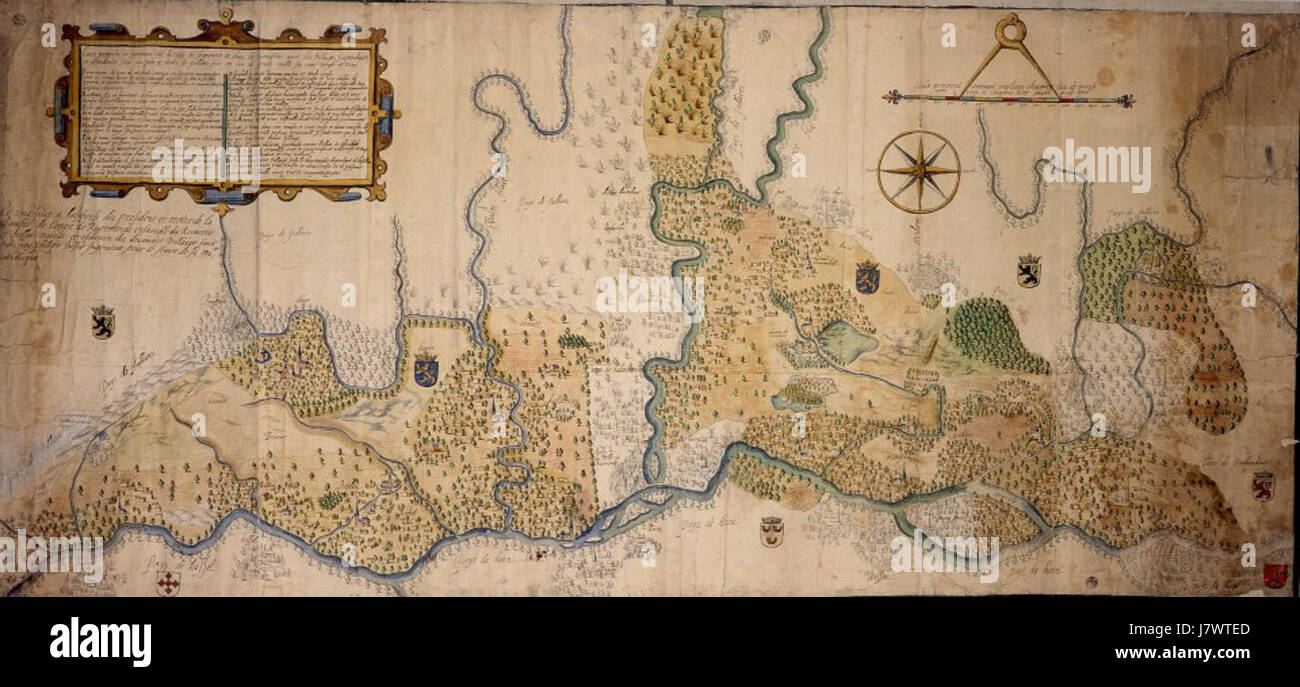 Montfort map hi-res stock photography and images - Alamy