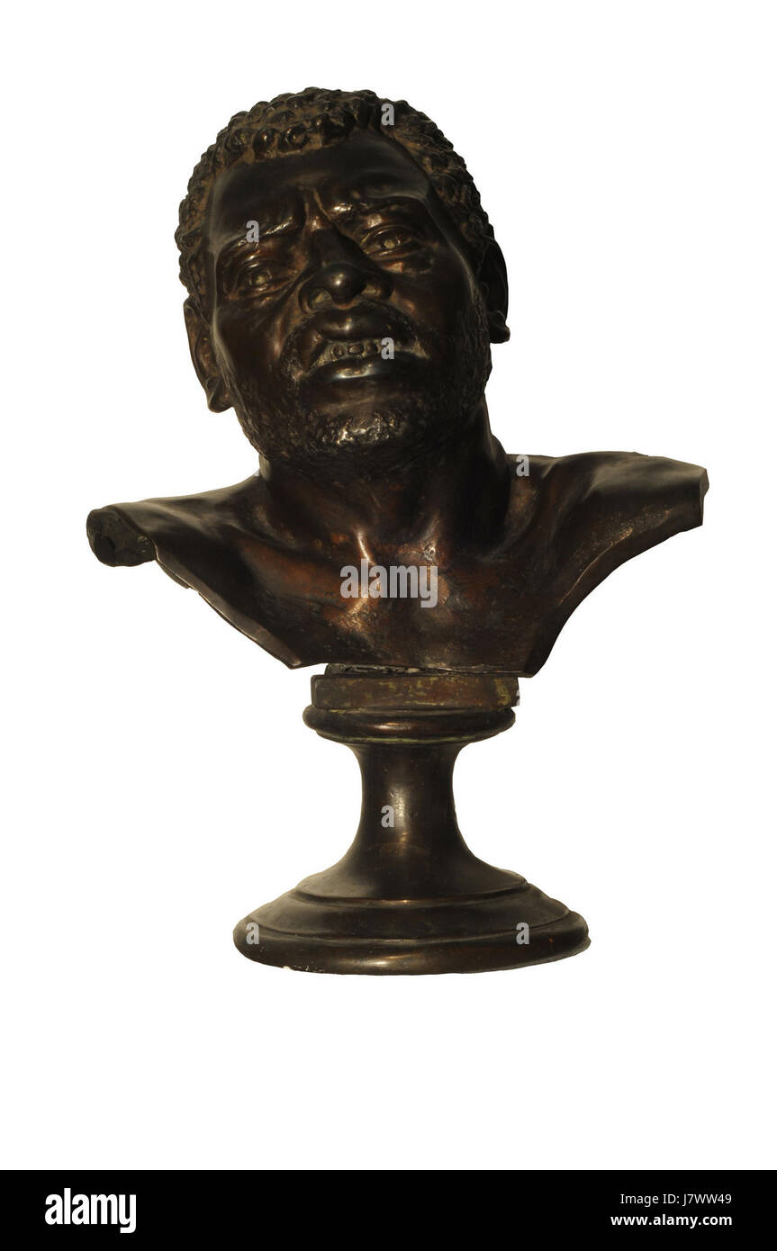 Cabeza de esclavo Francisco Cafferata Stock Photo - Alamy