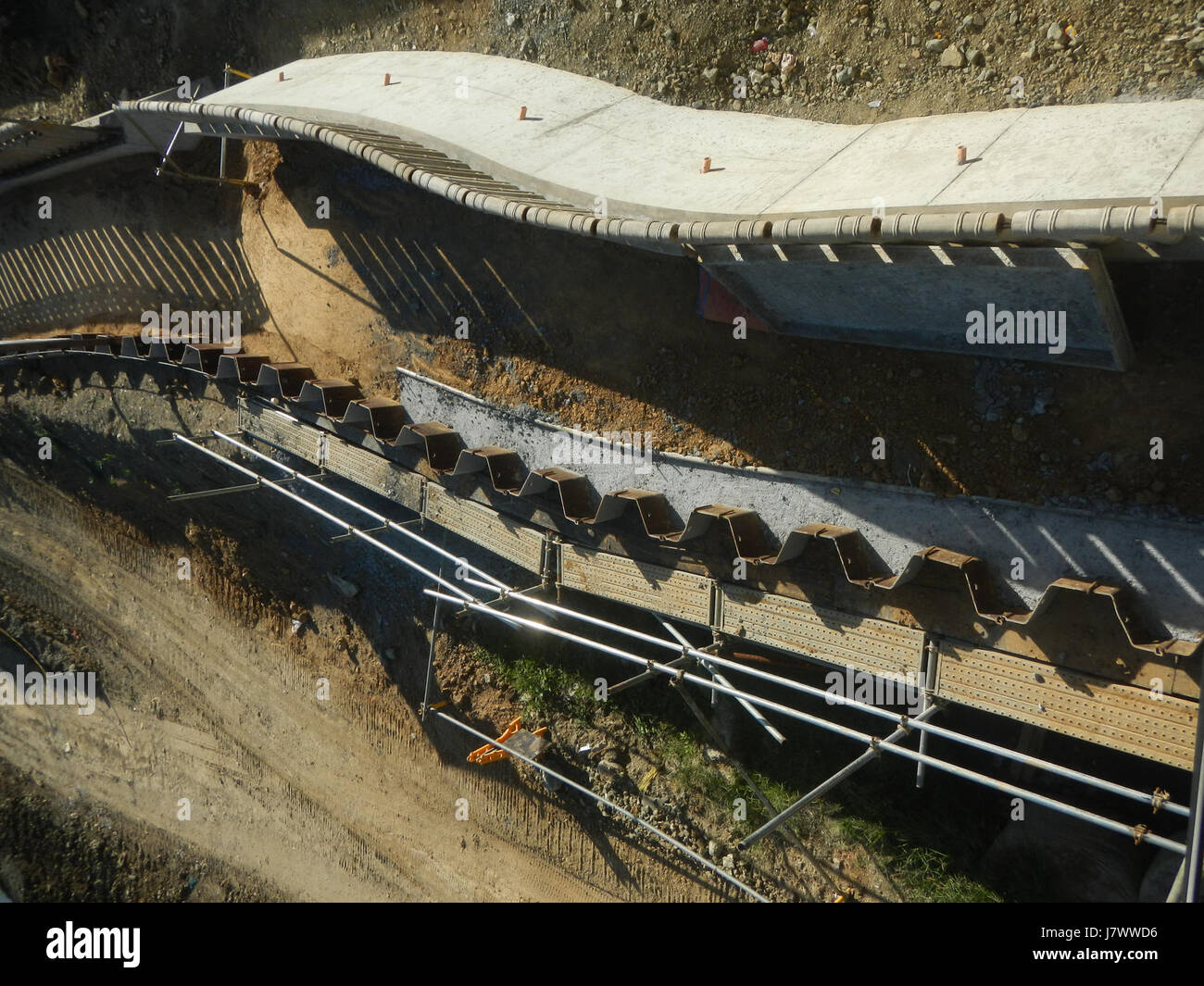 This image shows Dr. Sixto Antonio Avenue and the Sandoval Bridge in ...